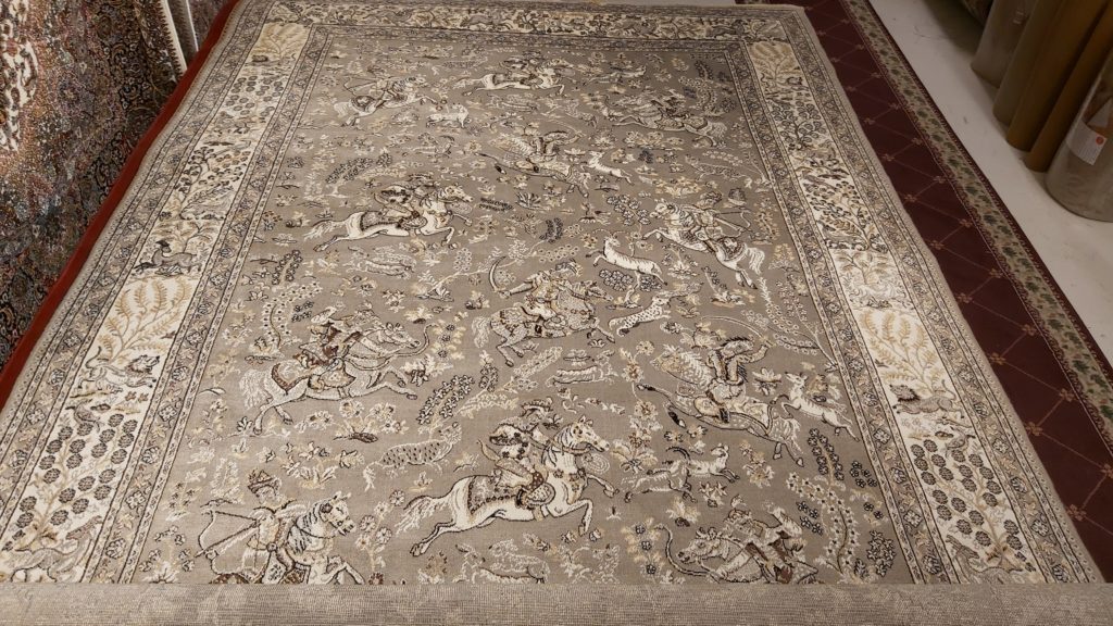 Persian Hunting Design - Belgium - Dynasty Oriental Rugs